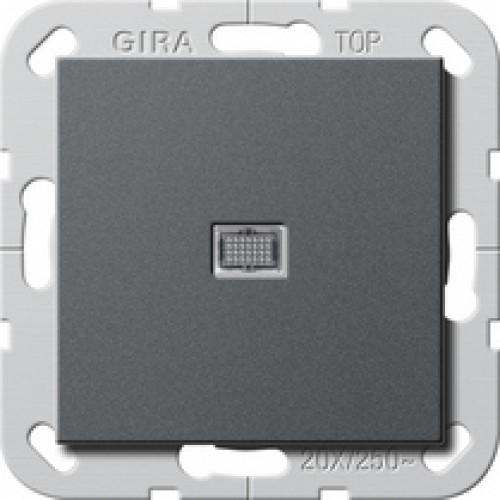 British Standard rocker switch Anthracite (BS EN 60669-1) 20 AX 250 V ...